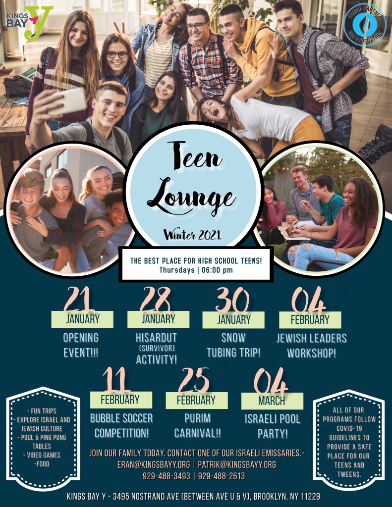 Teen Lounge - Kings Bay Y