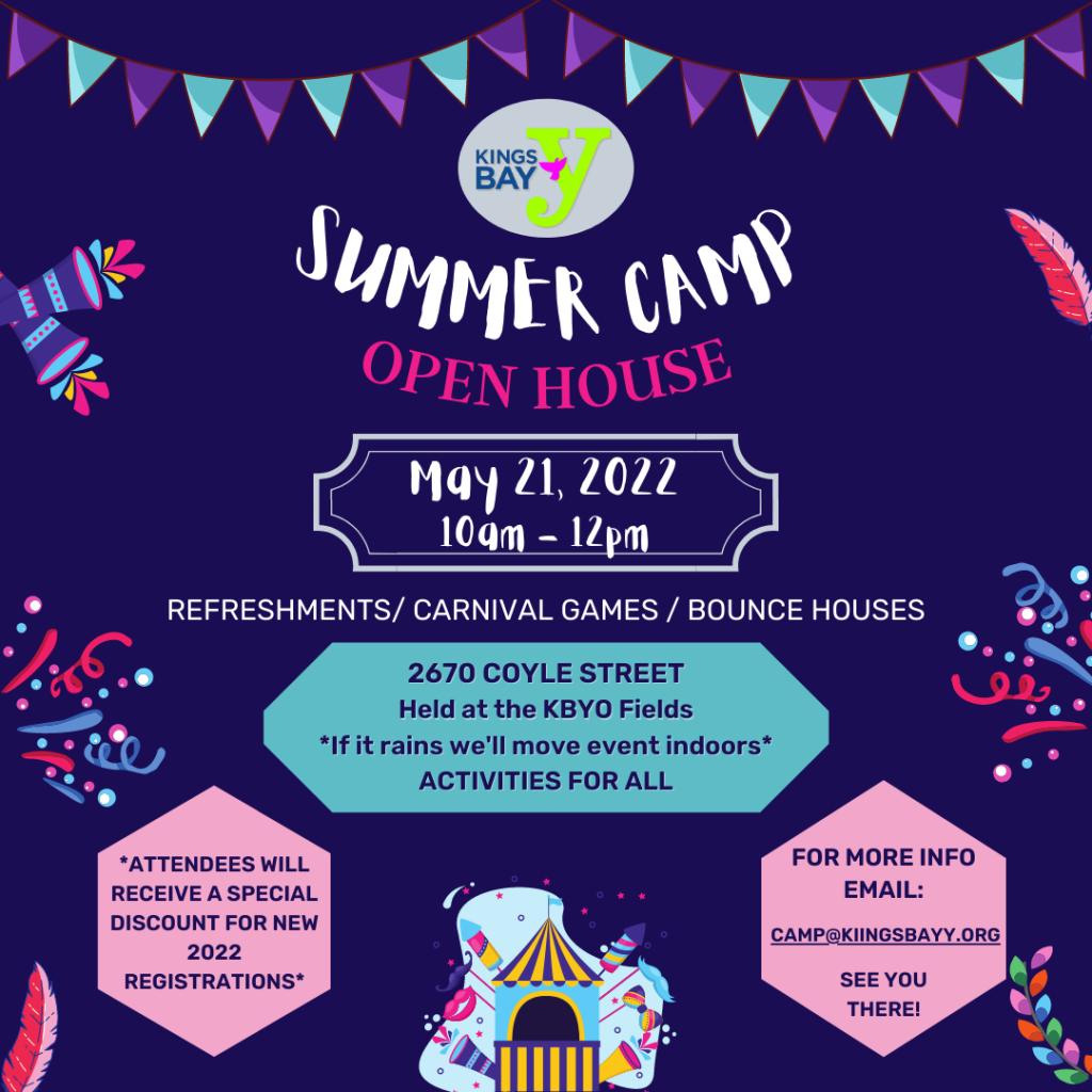 Summer Camp Open House - Kings Bay Y