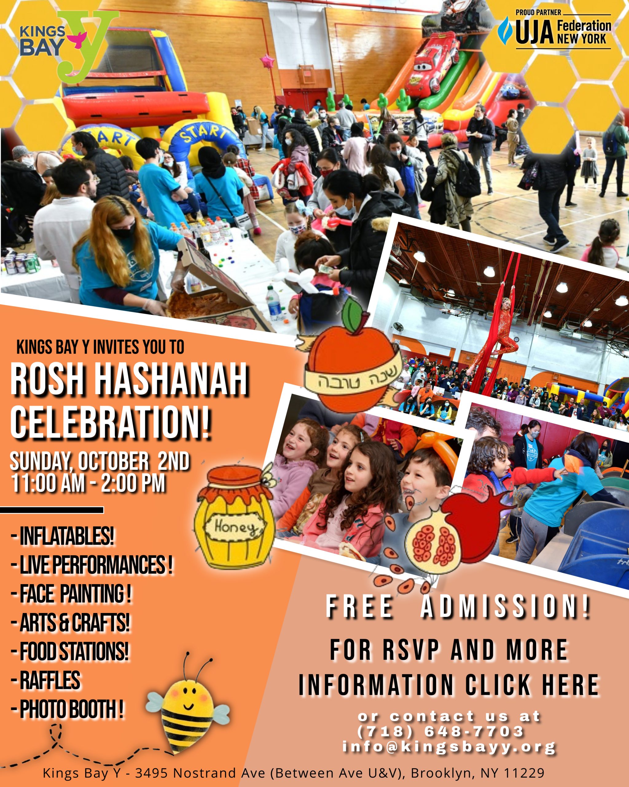 Rosh Hashana Celebration - Kings Bay Y