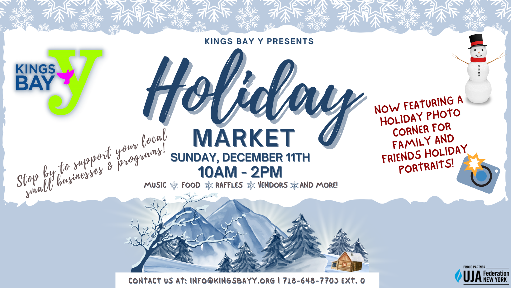 Holiday Market - Kings Bay Y