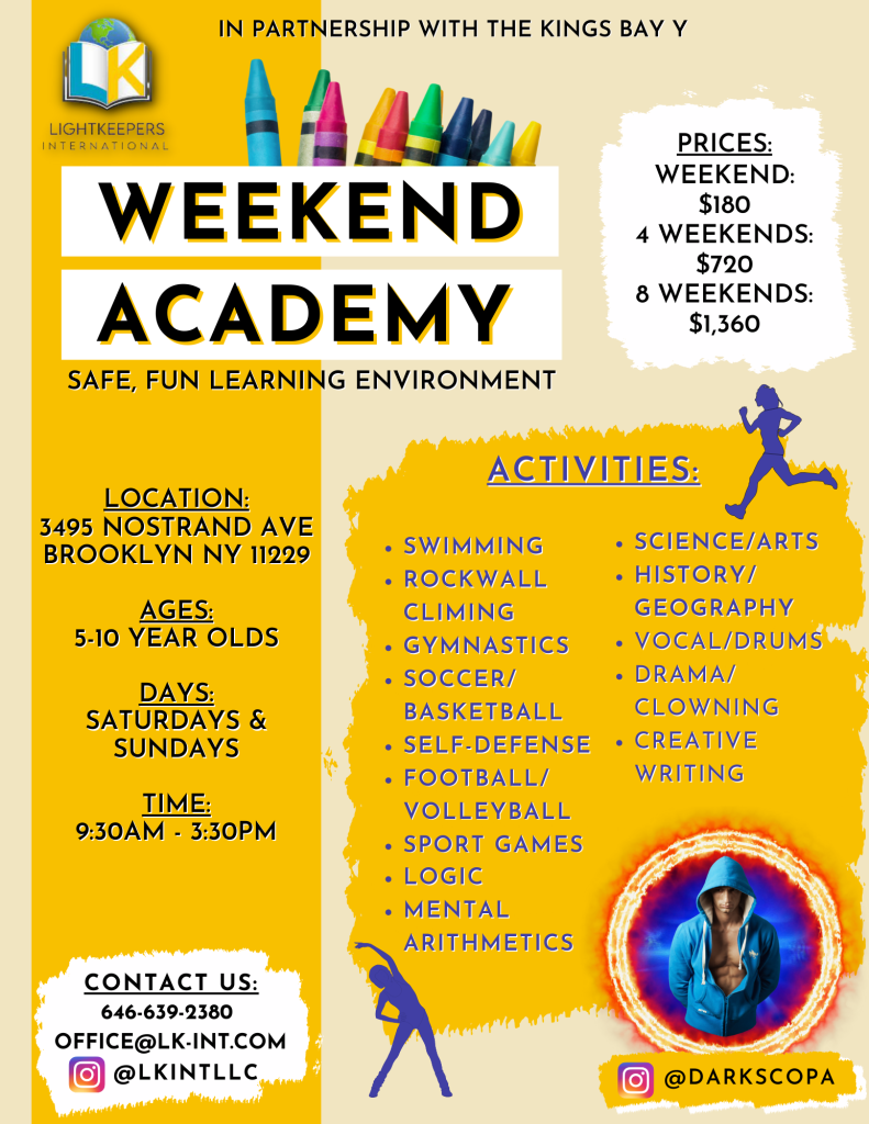 Weekend Academy - Kings Bay Y