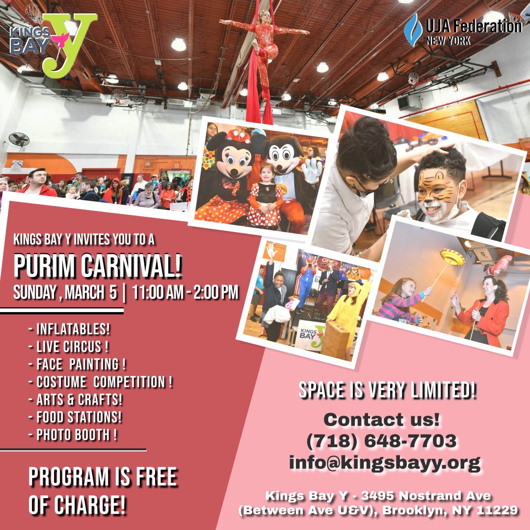 Purim Carnival - Kings Bay Y