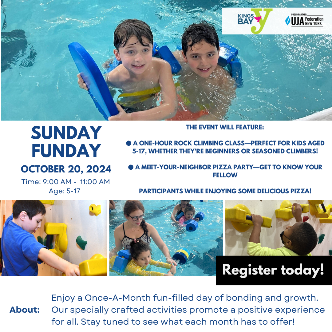 FREE Sunday Funday Event - Kings Bay Y